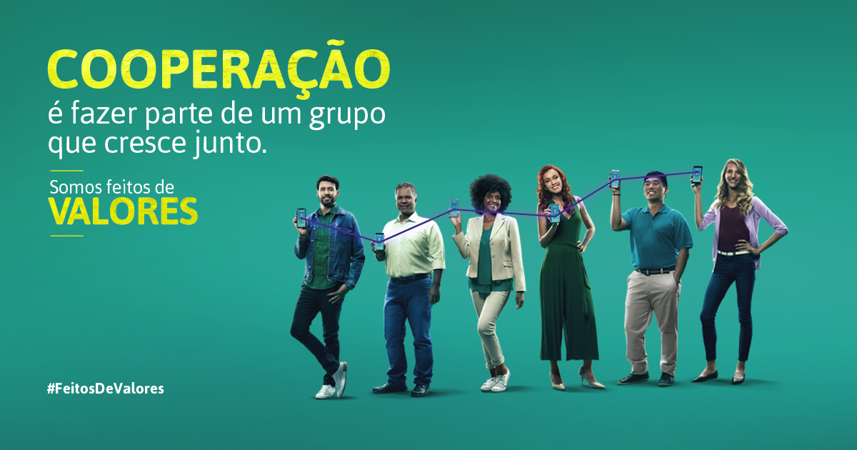 Somos Feitos de Valores | Campanha nacional do Sicoob destaca valores ...