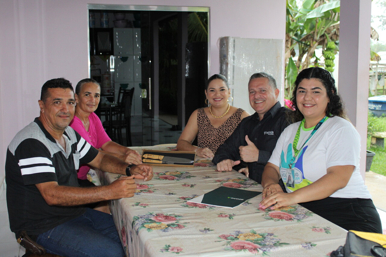 Sicoob Amazônia fortalece os laços com Cooperado Reginaldo Monteiro ...