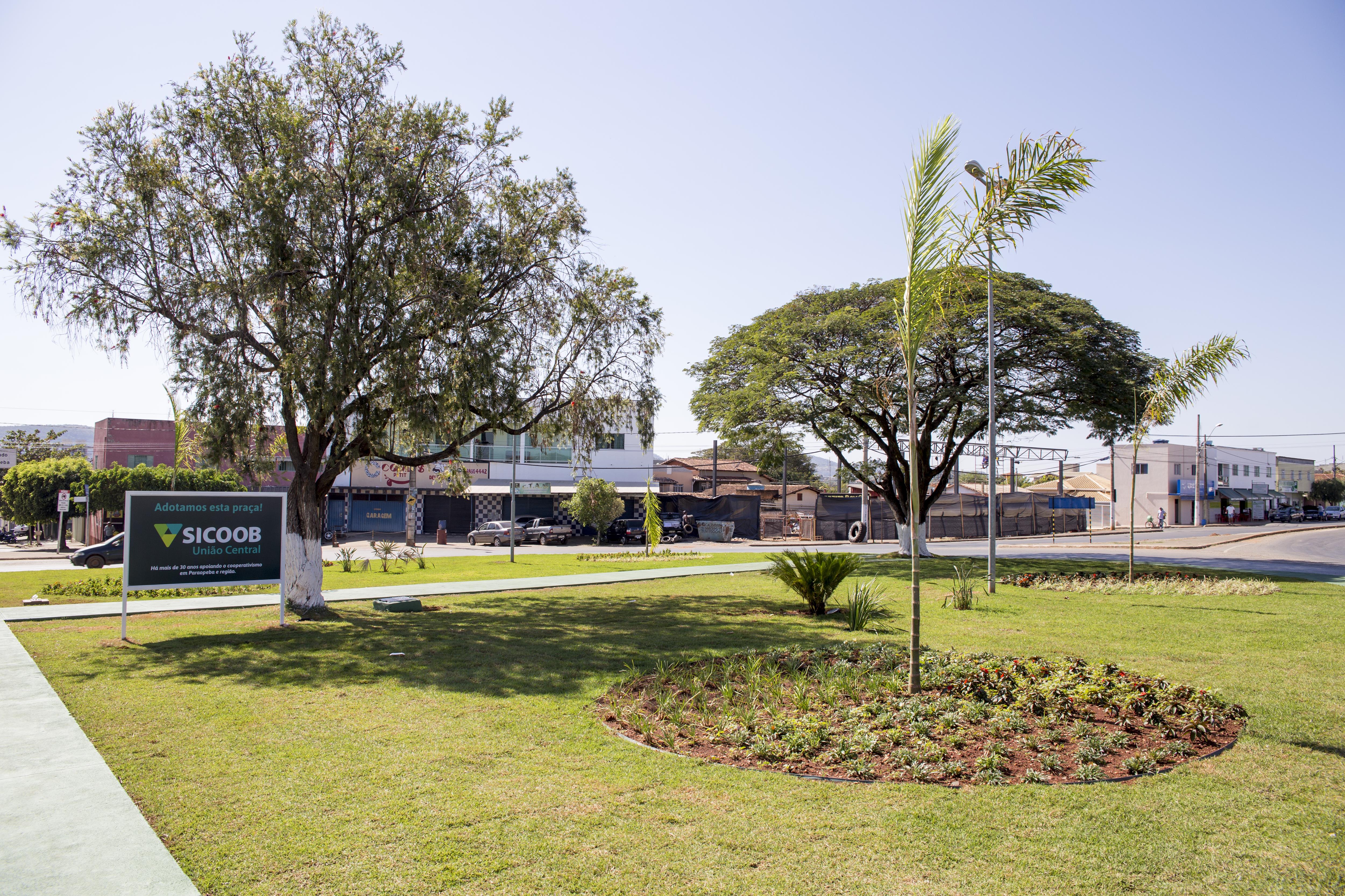 Sicoob União Central (Paraopeba/MG) realiza "Projeto Adote uma Praça ...