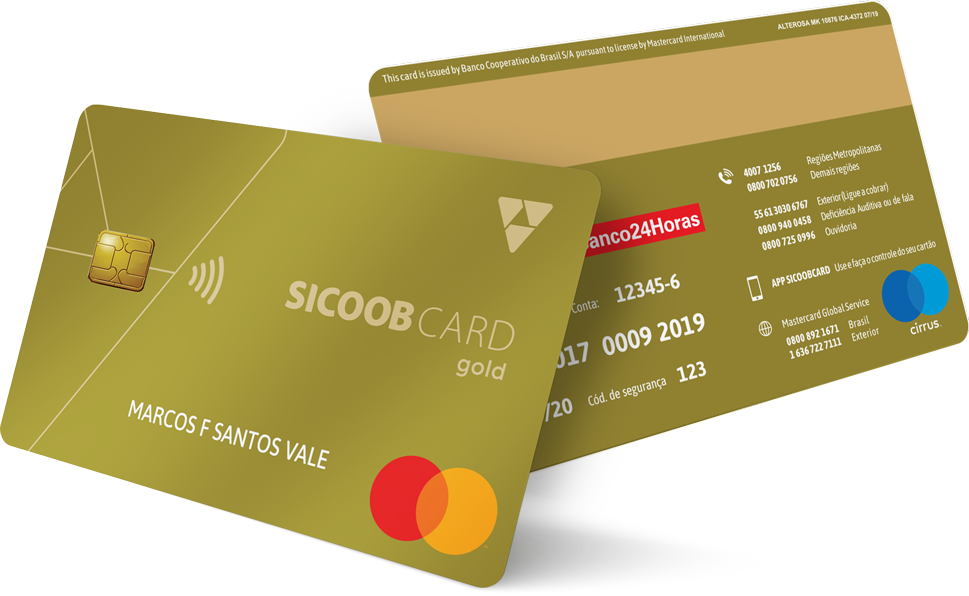 Cartões - Sicoob Agrocredi - Sicoob