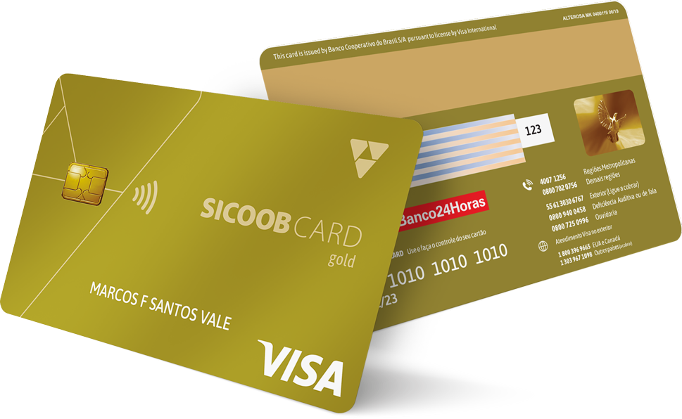 Cartões - Sicoob Agrocredi - Sicoob
