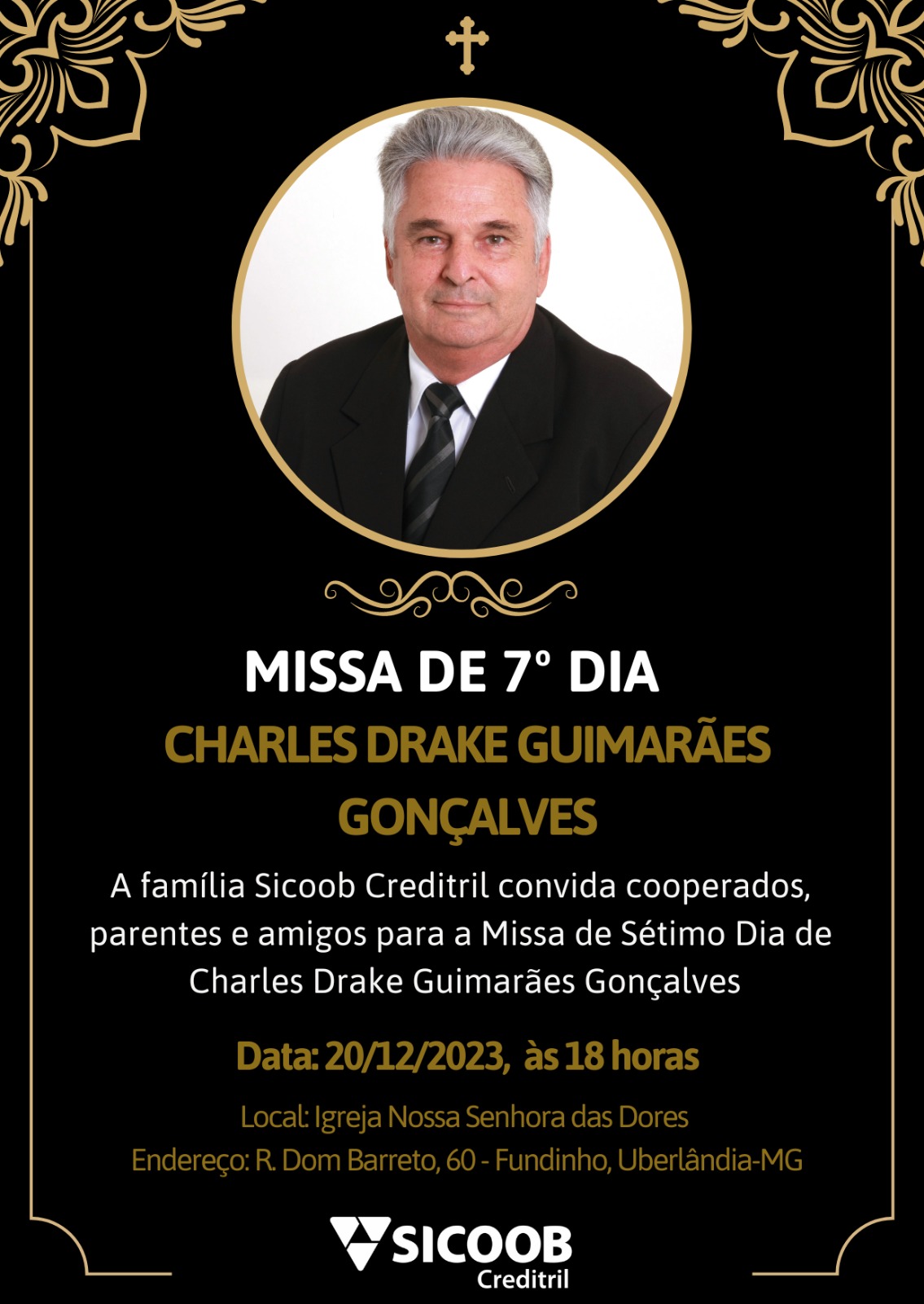 MISSA DE 7° DIA - Sicoob Creditril - Sicoob